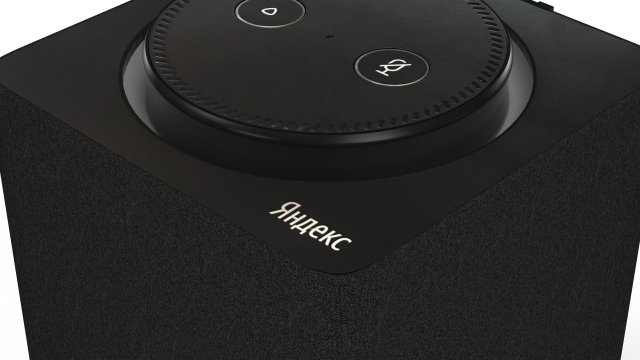 yandex station - element 3d 3D Model in Audio 3DExport