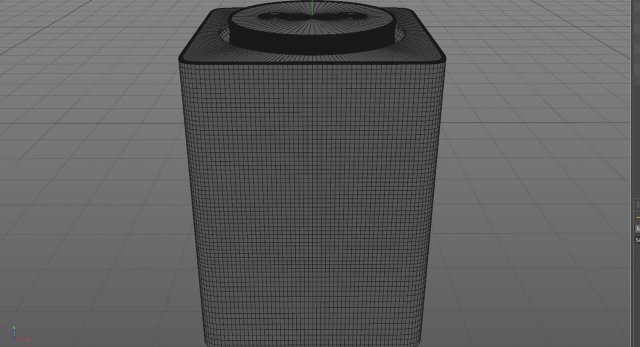 yandex station - element 3d 3D Model in Audio 3DExport