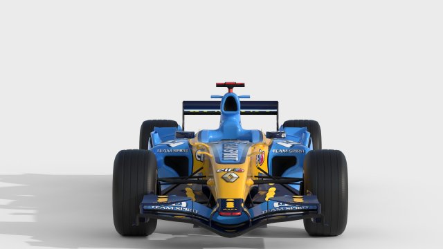 F1 renault r26 2006 3D Model in Racing 3DExport