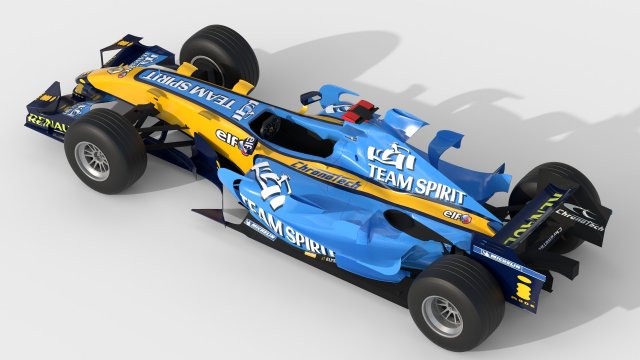 F1 renault r26 2006 3D Model in Racing 3DExport