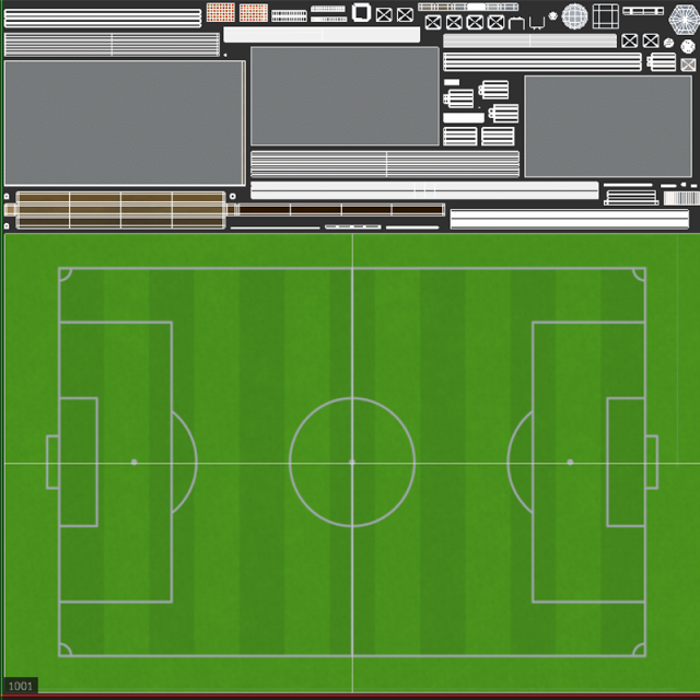 Soccer Field 3D Model in Sports Equipment 3DExport