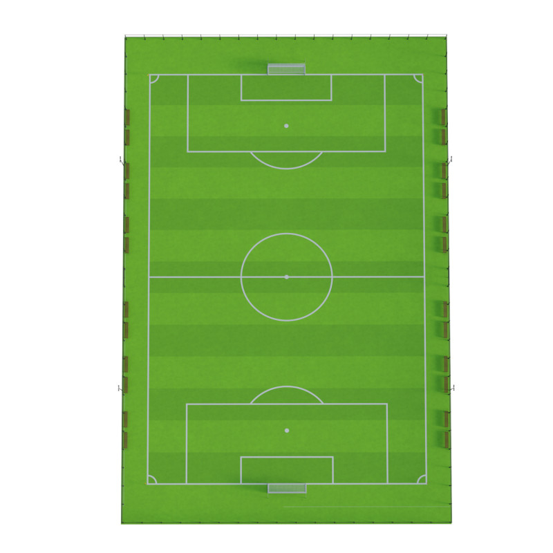 Soccer Field 3D Model in Sports Equipment 3DExport
