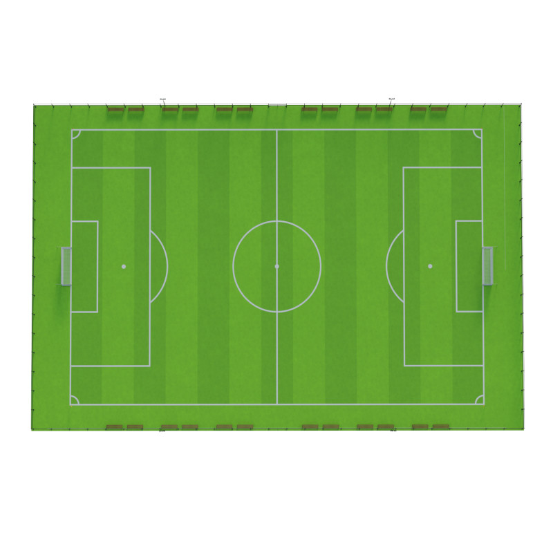 Soccer Field 3D Model in Sports Equipment 3DExport