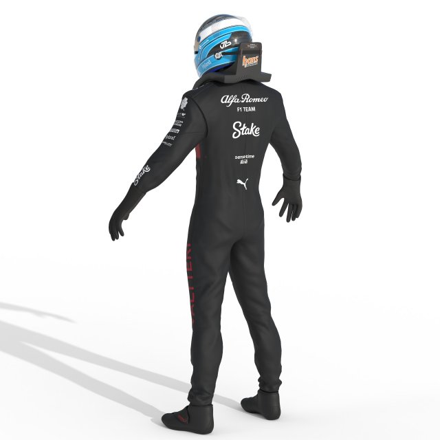 F1 Alfa Romeo Suit 2023 3D Model in Sports Equipment 3DExport
