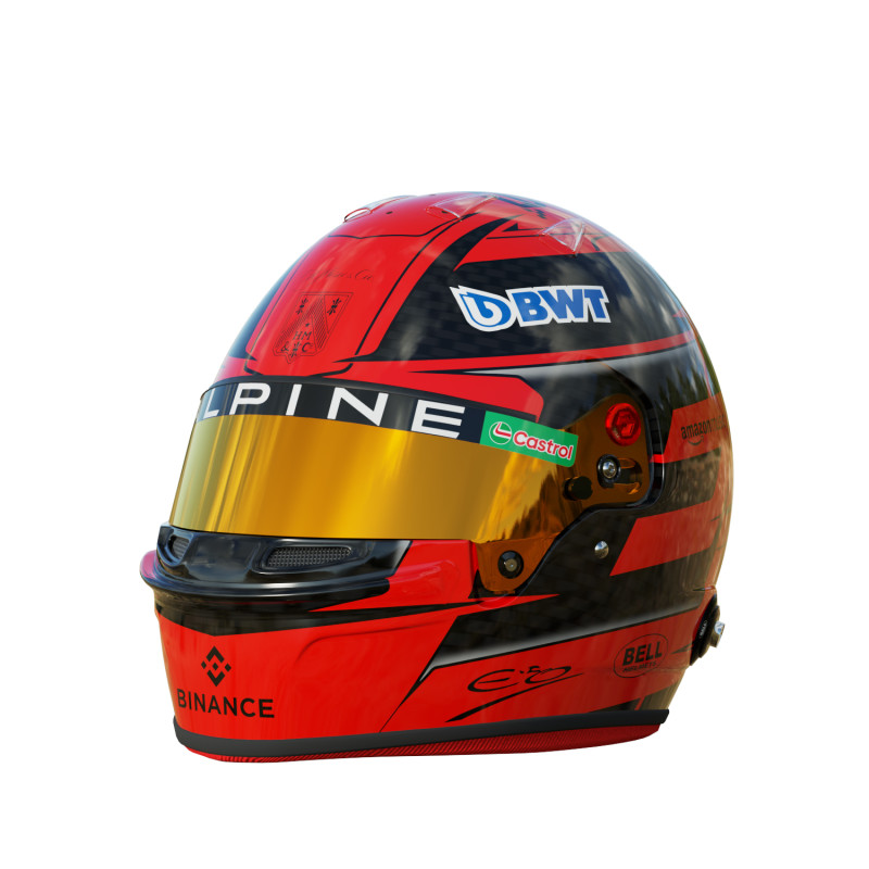 F1 Alpine Helmets 2024 3D Model in Sports Equipment 3DExport