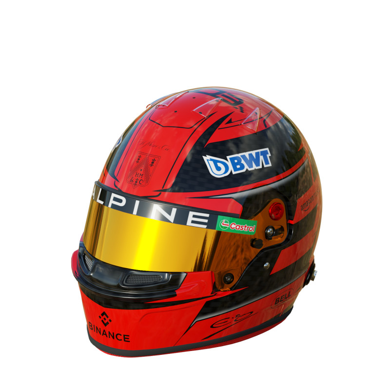 F1 Alpine Helmets 2024 3D Model in Sports Equipment 3DExport
