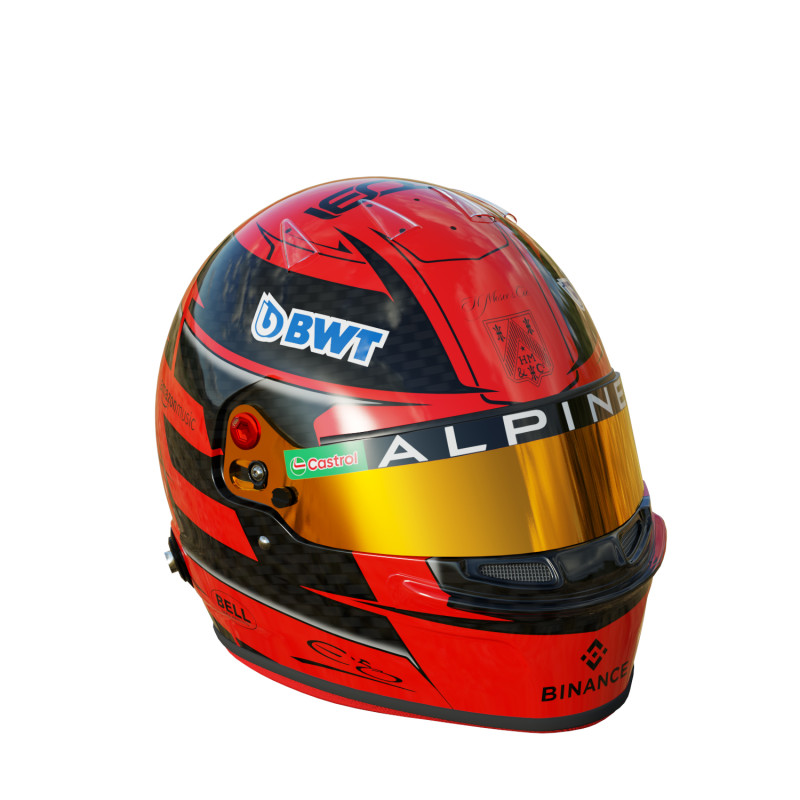 F1 Alpine Helmets 2024 3D Model in Sports Equipment 3DExport
