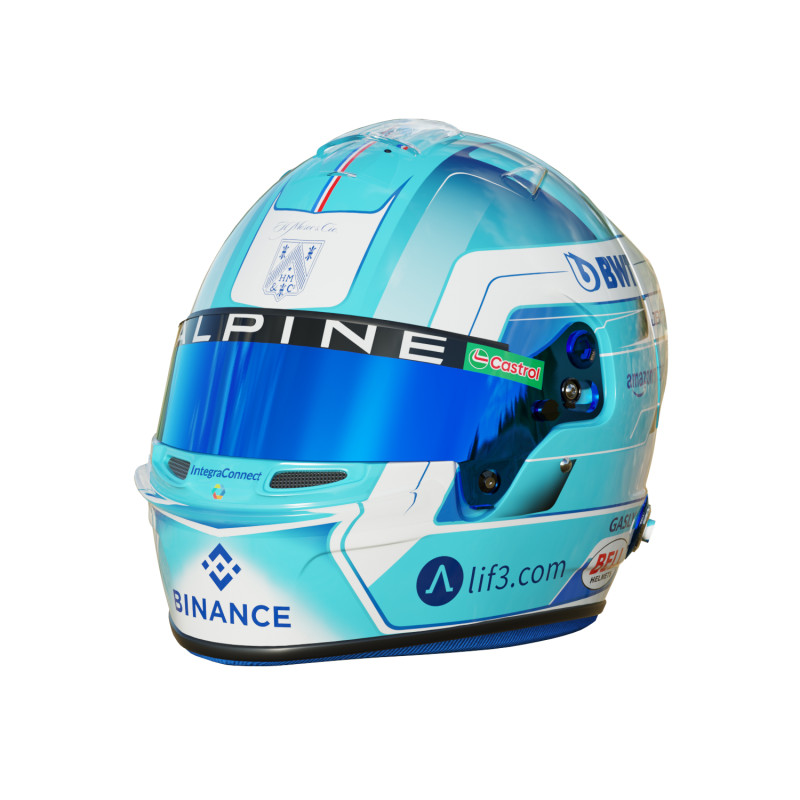 F1 Alpine Helmets 2024 3D Model in Sports Equipment 3DExport