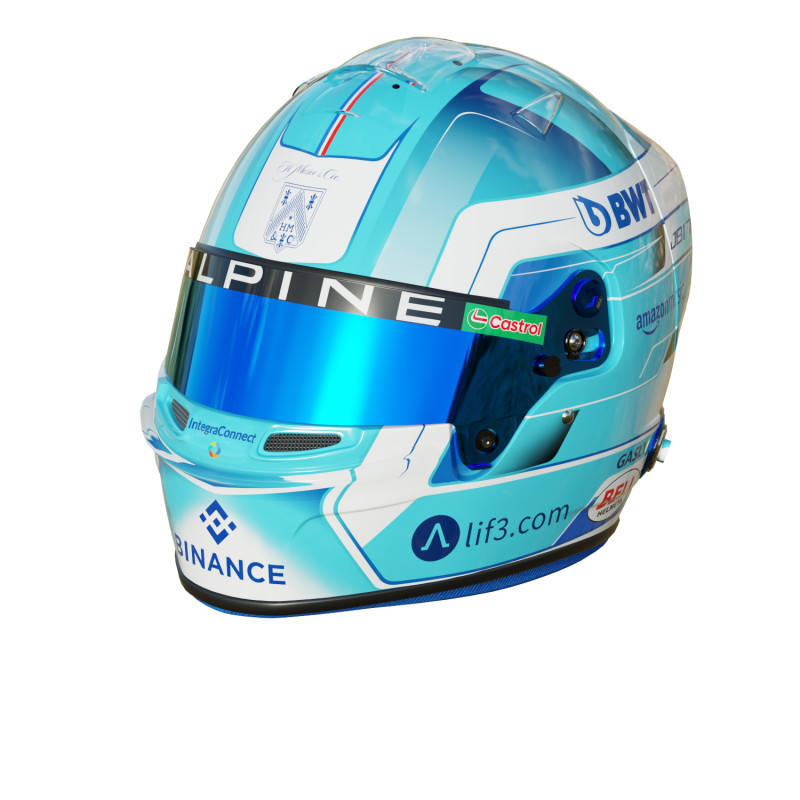 F1 Alpine Helmets 2024 3D Model in Sports Equipment 3DExport