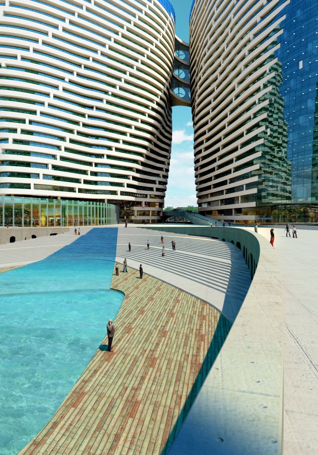 the thing complex building 3D Model in Buildings 3DExport