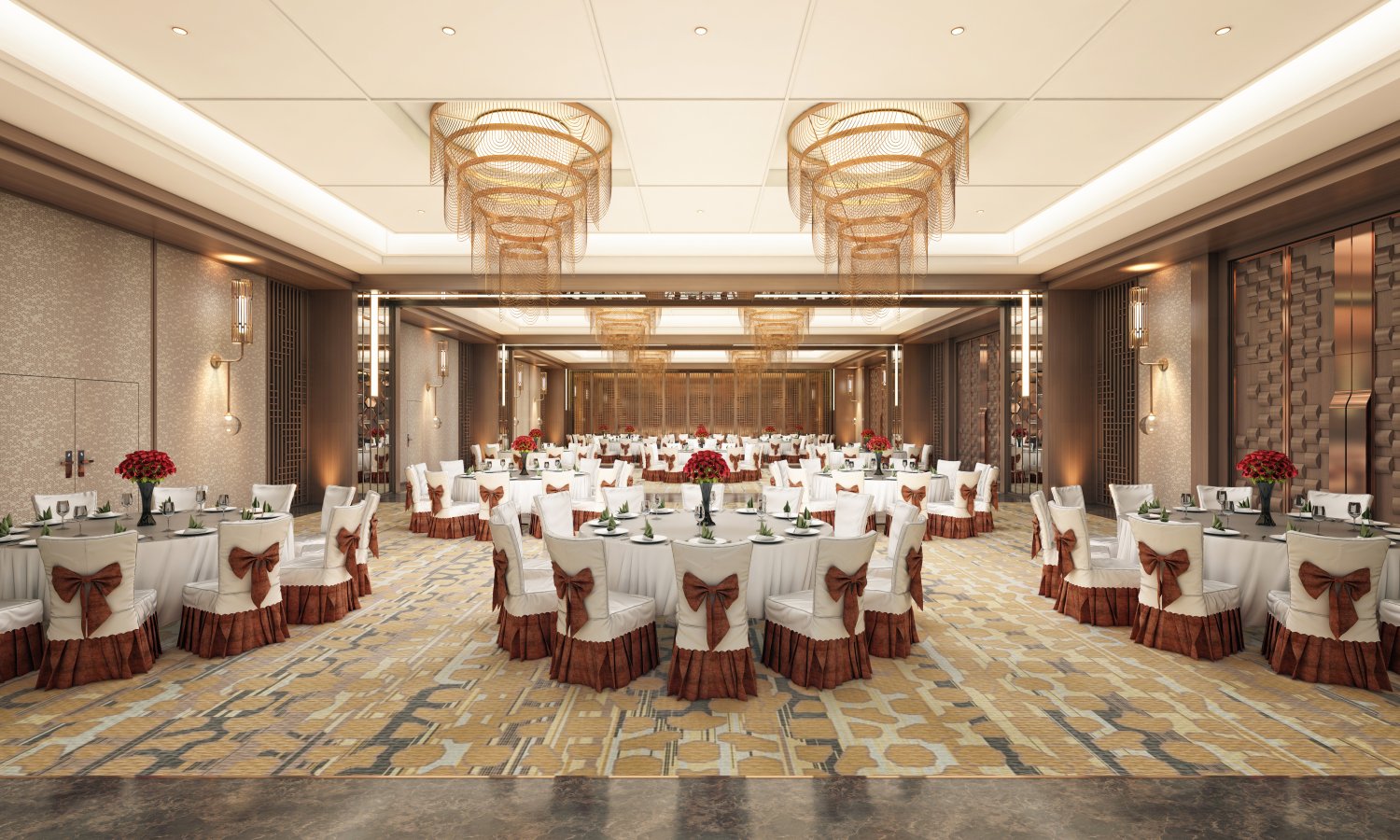 ballroom cb 3D Models in Hall 3DExport