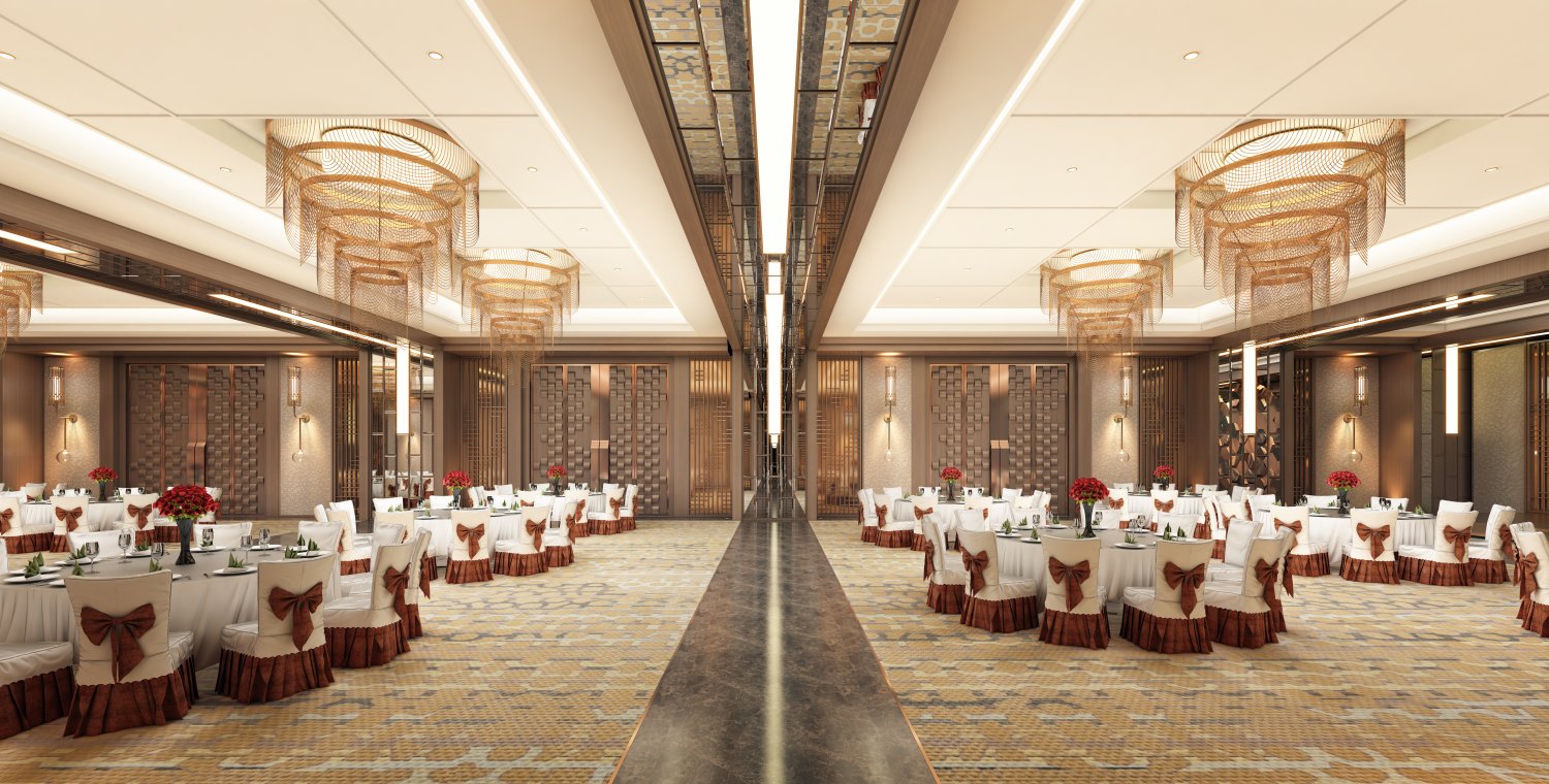 ballroom cb 3D Models in Hall 3DExport