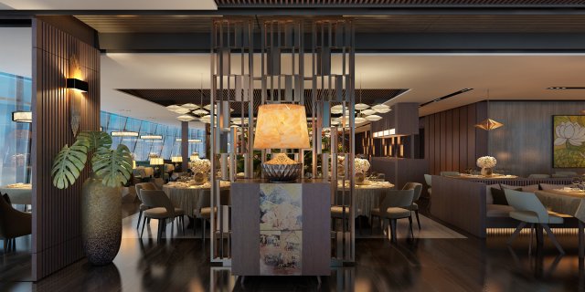 hotel restaurant cbb 3D Model in Restaurant 3DExport