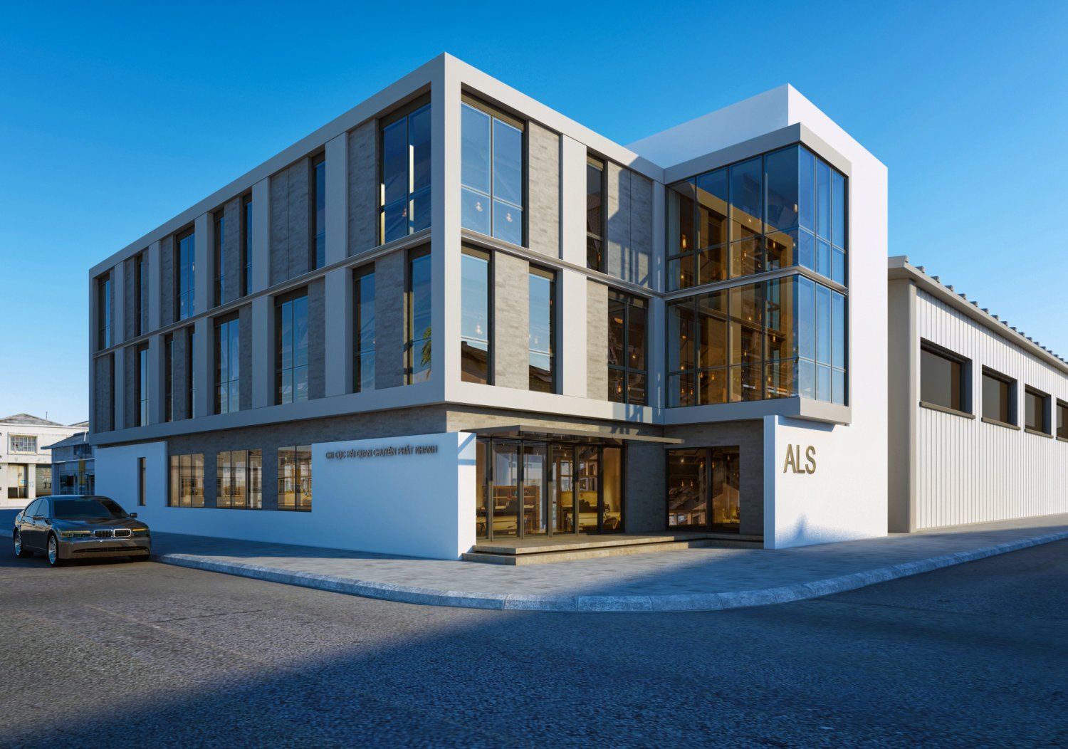 office exterior design ats 3D Models in Buildings 3DExport