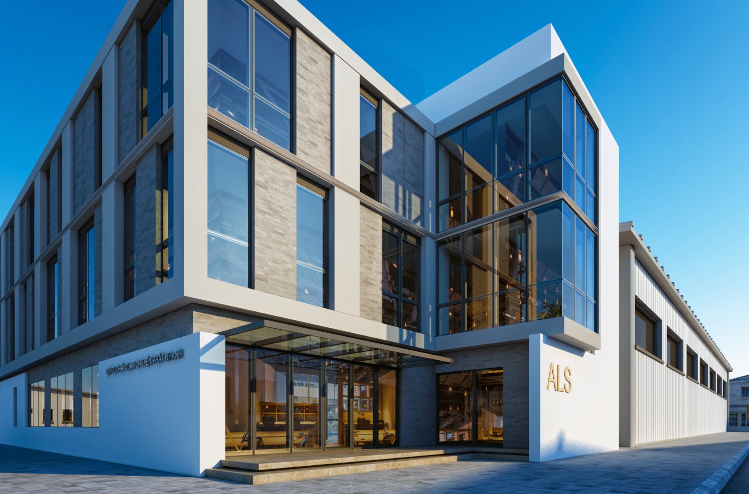 office exterior design ats 3D Models in Buildings 3DExport