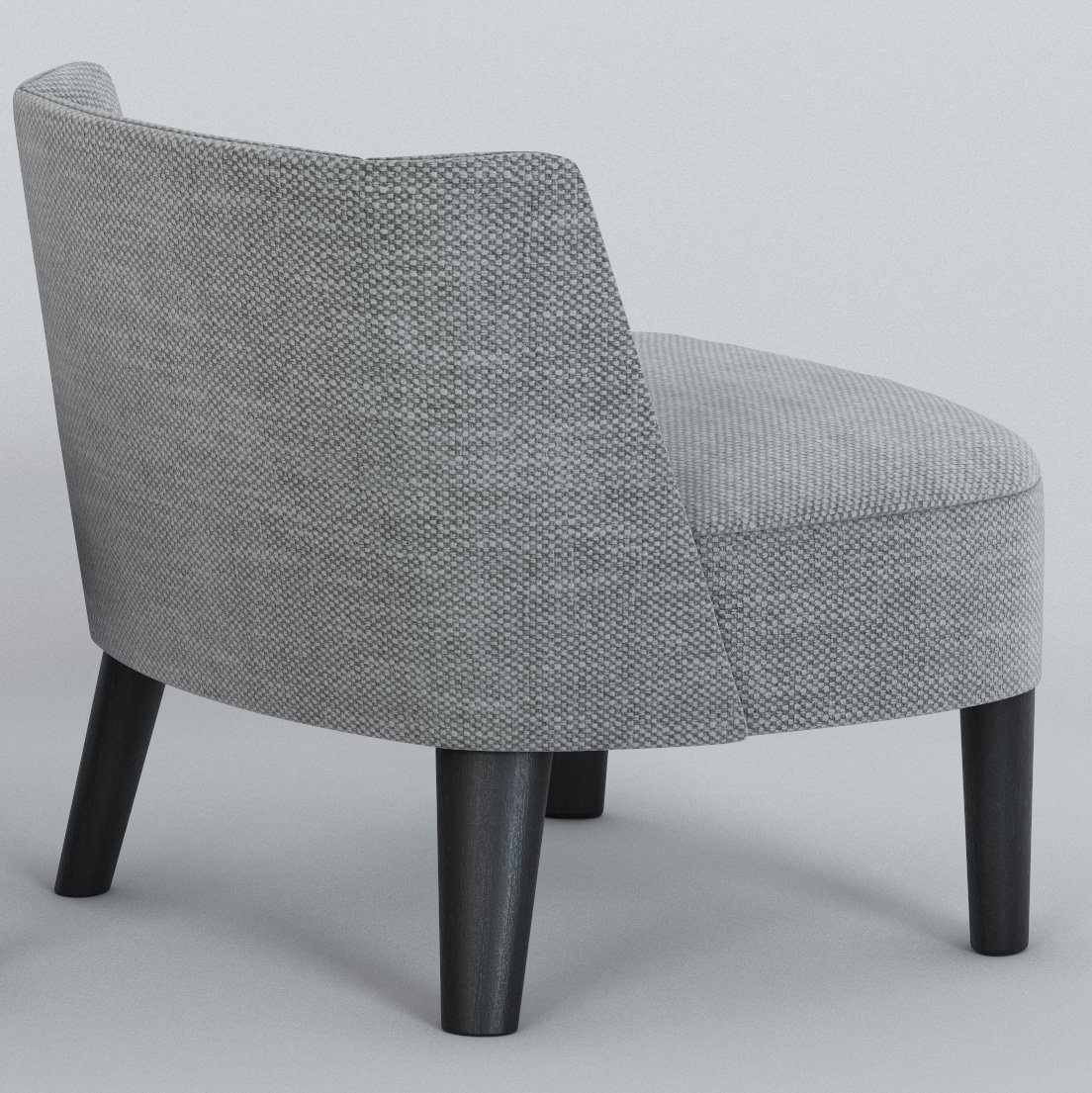 Small armchairs Cecile and Isabelle by Meridiani 3D Model in Chair 3DExport