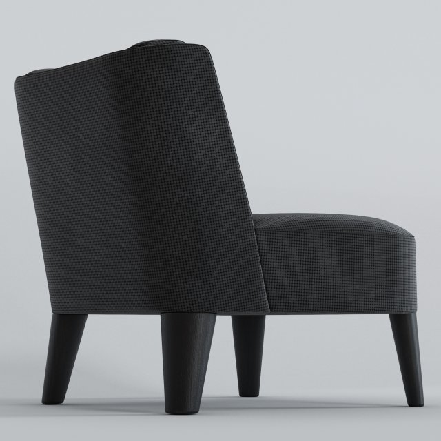 small armchairs cecile and isabelle by meridiani 3D Model in Chair 3DExport
