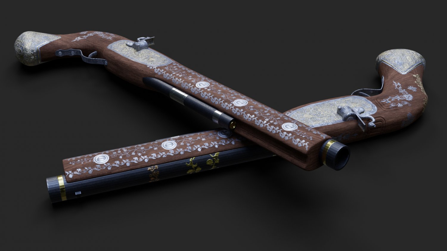 shotgun 3D Models in Shotguns 3DExport