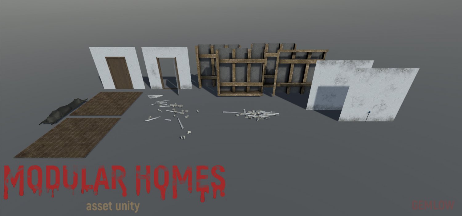 modular homes 3D Models in Bedroom 3DExport