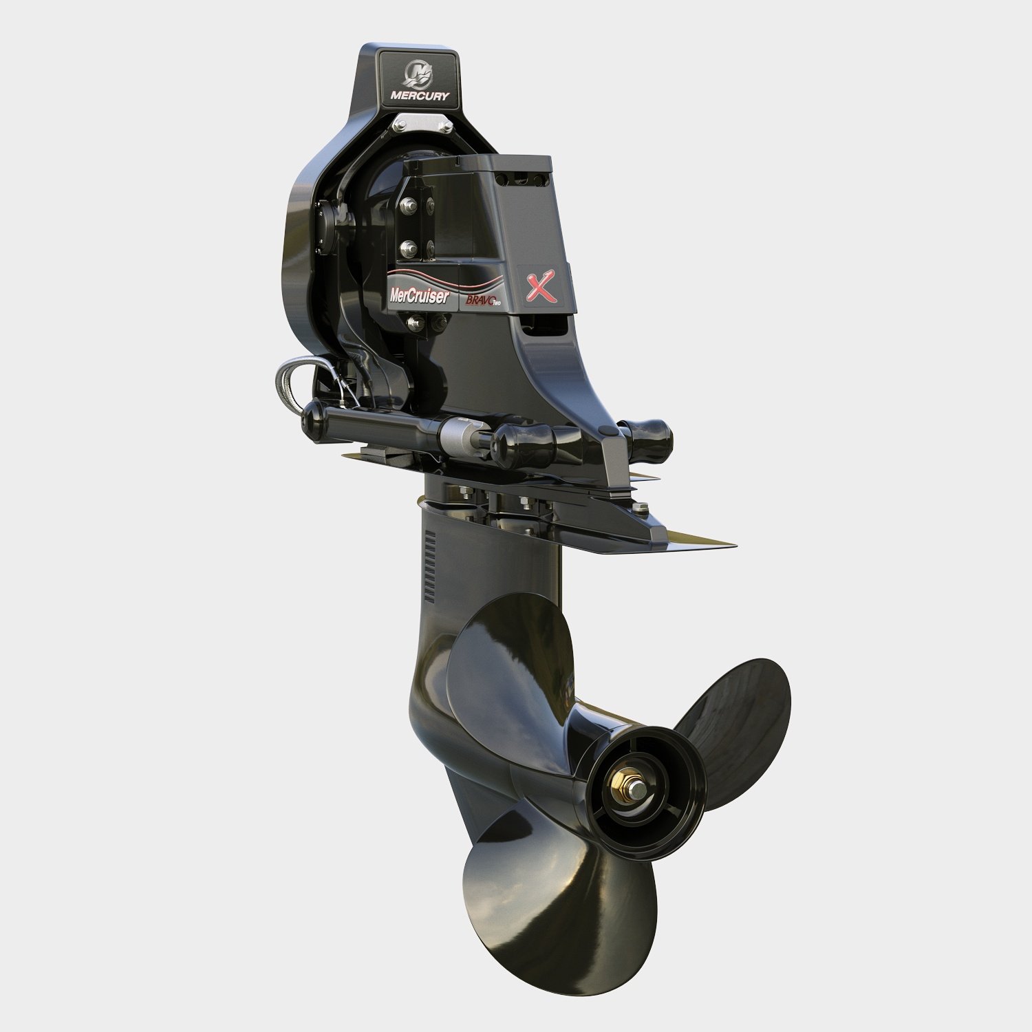 outdrive mercruiser bravo two 3D Models in Parts 3DExport