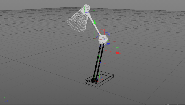 table lamp simple and slim table lamp 3d modeling Free 3D Model in ...