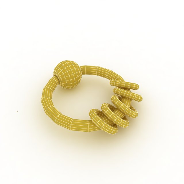 baby rattle 3D Model in Toys 3DExport