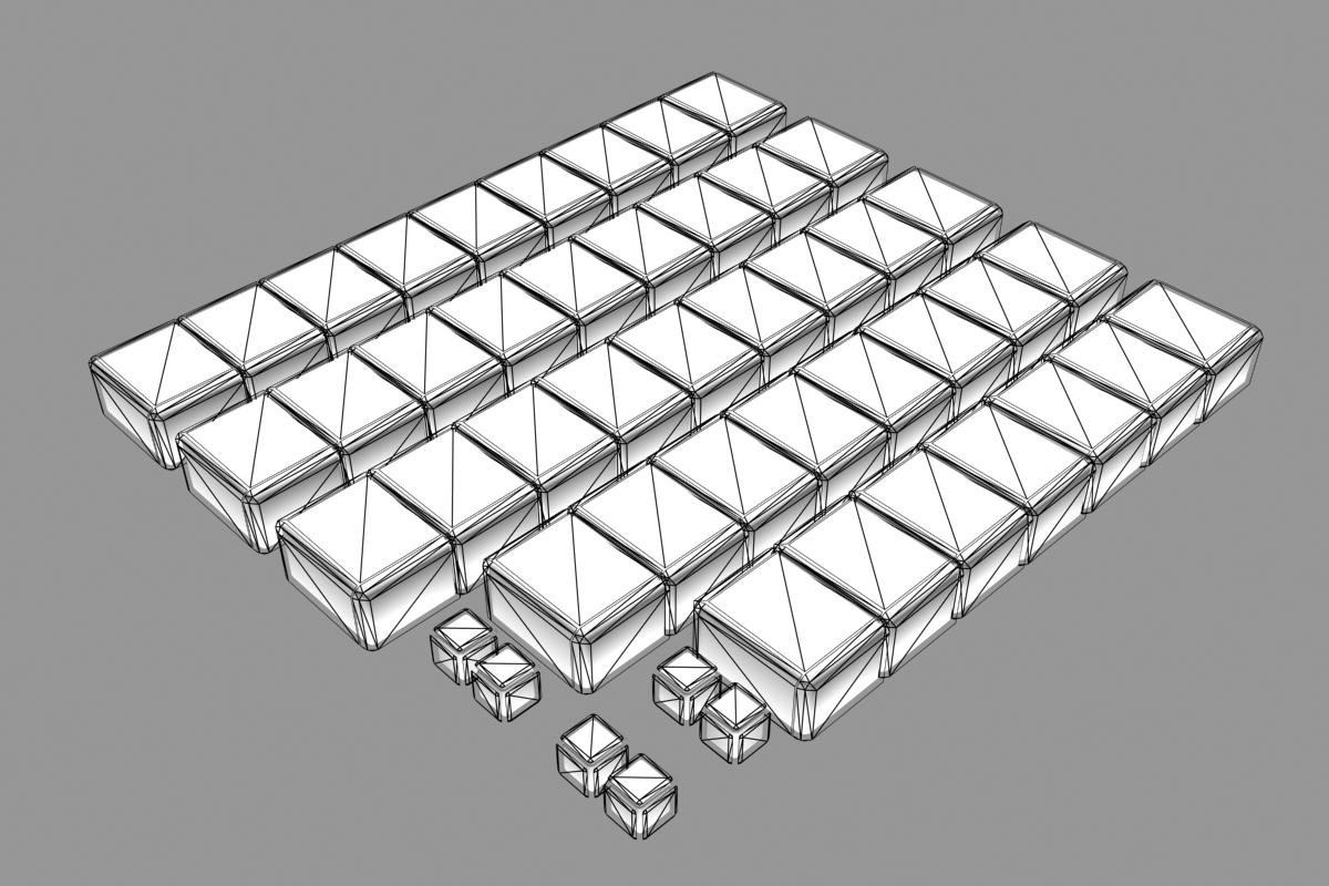 Mahjong 3D Model in Board Games 3DExport