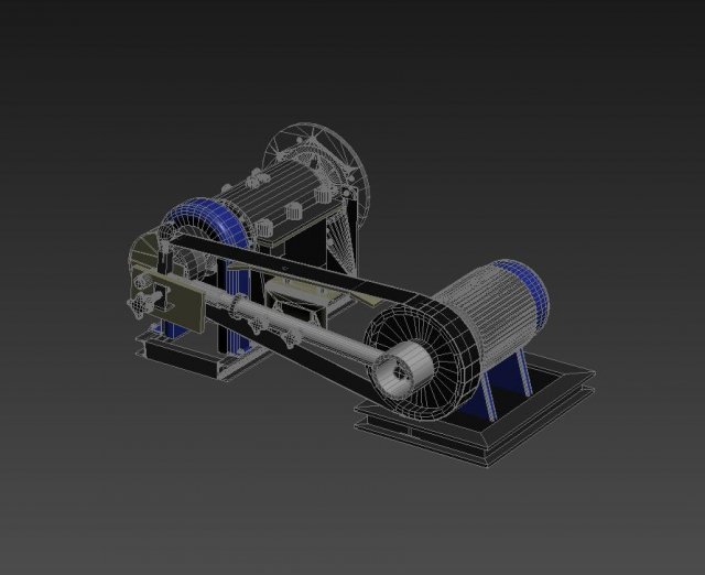 Electric motor electrical induction engine machine industrial rotation ...