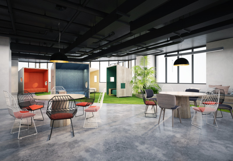 Office Relax space modern Modèle 3D in Bureau 3DExport