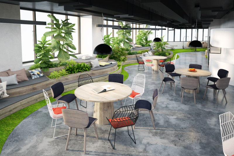 Office Relax space modern Modèle 3D in Bureau 3DExport