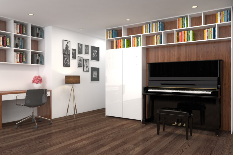 Study room modern 3D Model in Living Room 3DExport