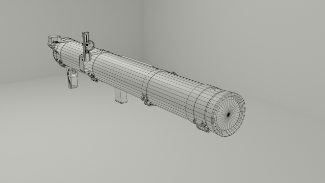 RPO-D 3D Model in Grenade Launchers 3DExport