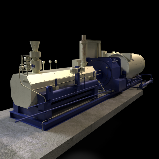 oil cooler 3D Model in Machines 3DExport