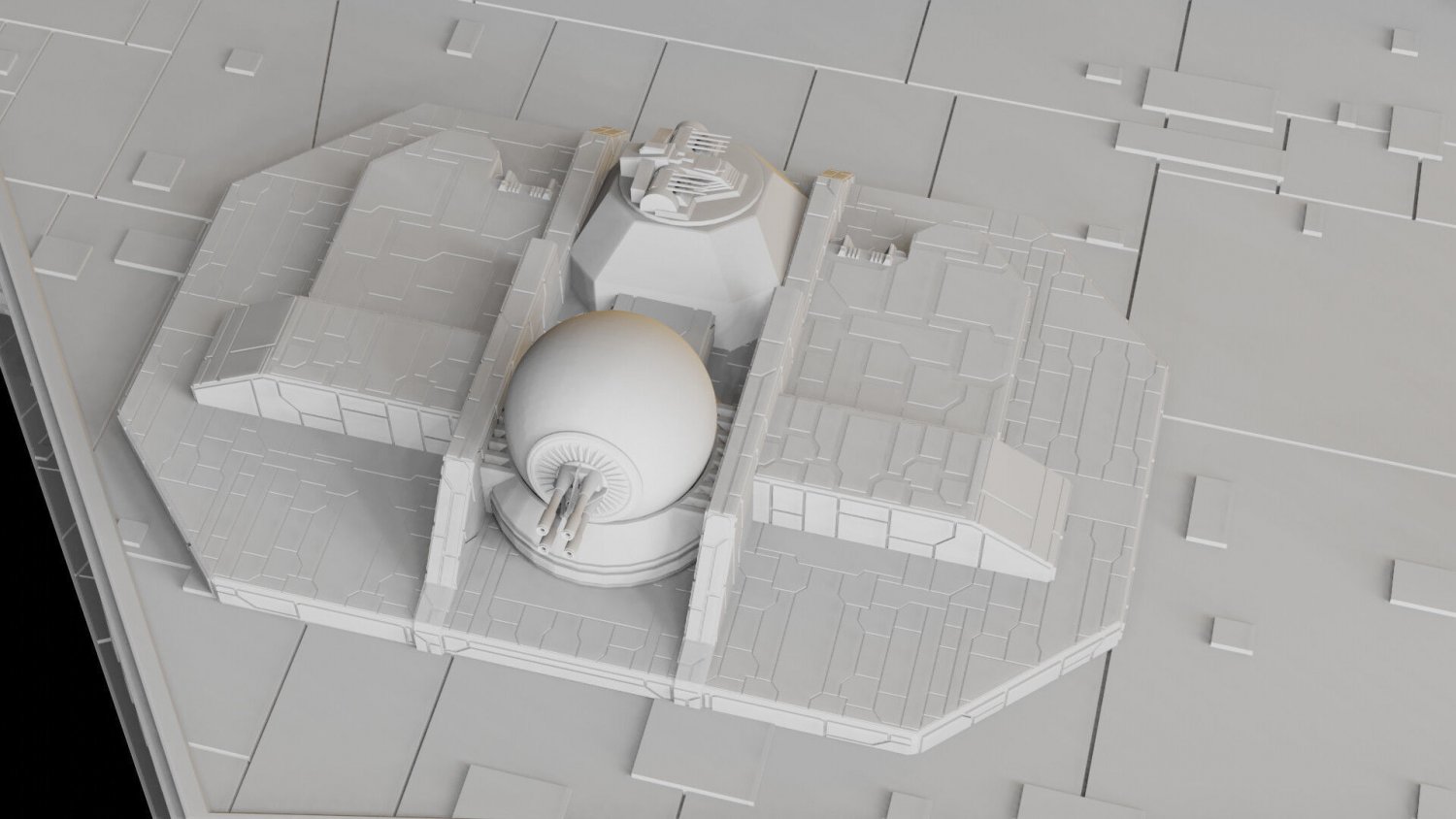 Tyrant - class Heavy Missile Cruiser 3D Model in Fantasy Spacecraft ...