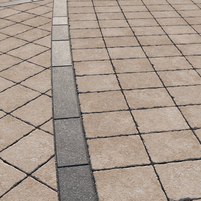 8K Large Area Natural Pavers 01 - 10 Variations CG Textures in Brick ...