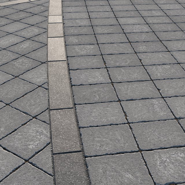 8K Large Area Natural Pavers 01 - 10 Variations CG Textures in Brick ...