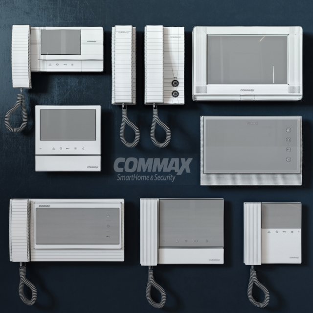 intercom commax 3D Model in Other 3DExport