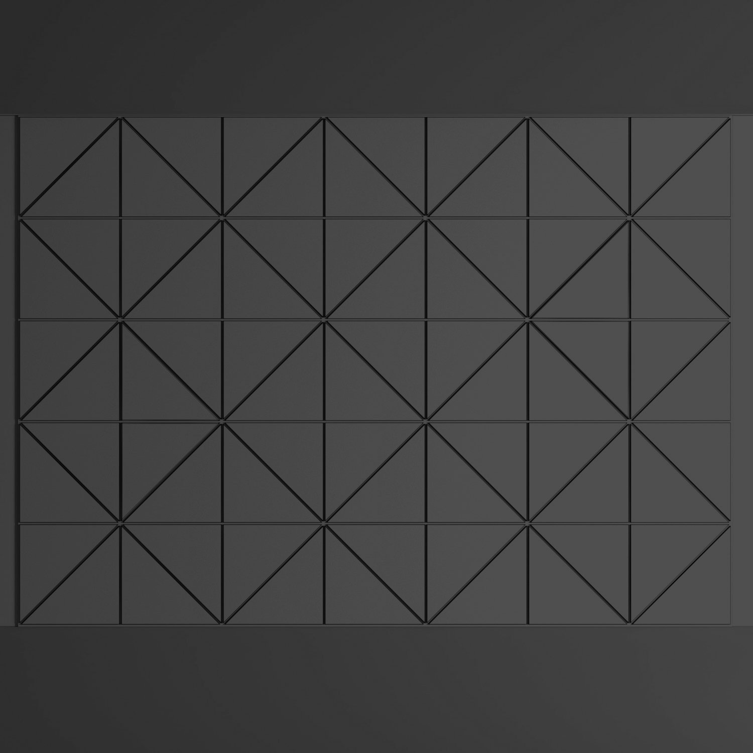 Wooden panels with mirrors 3D Model in Decoration 3DExport