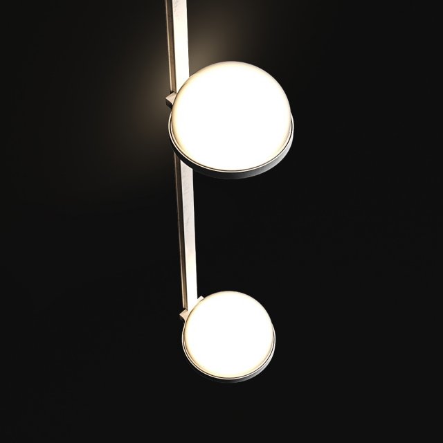 wall light vibia palma 3716 3D Model in Wall lights 3DExport