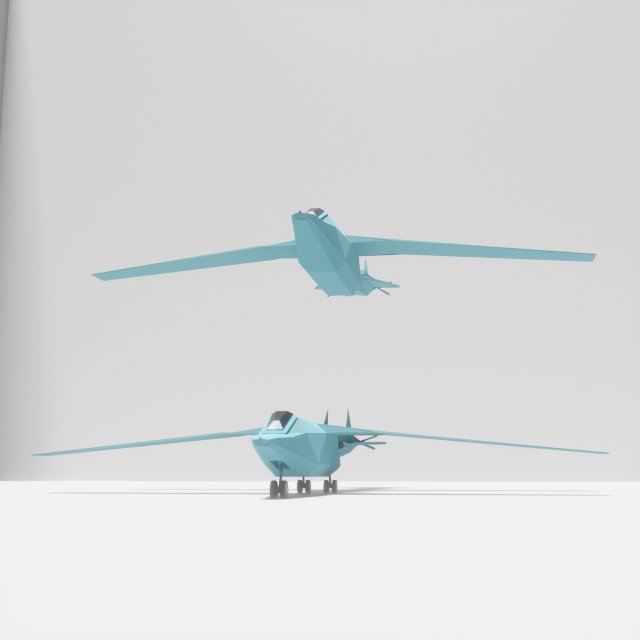 Cartoon airplane 3D Model in Recon 3DExport