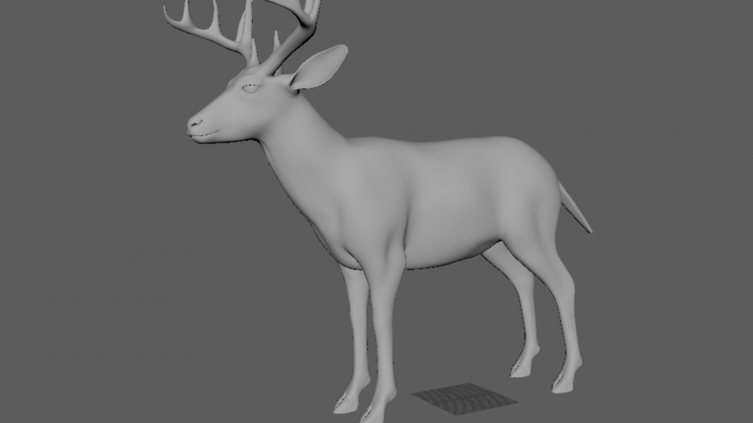 Realistic Deer O 3D Model in Deer 3DExport
