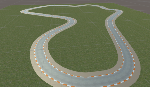 Racetrack 3D Model in Race Track 3DExport