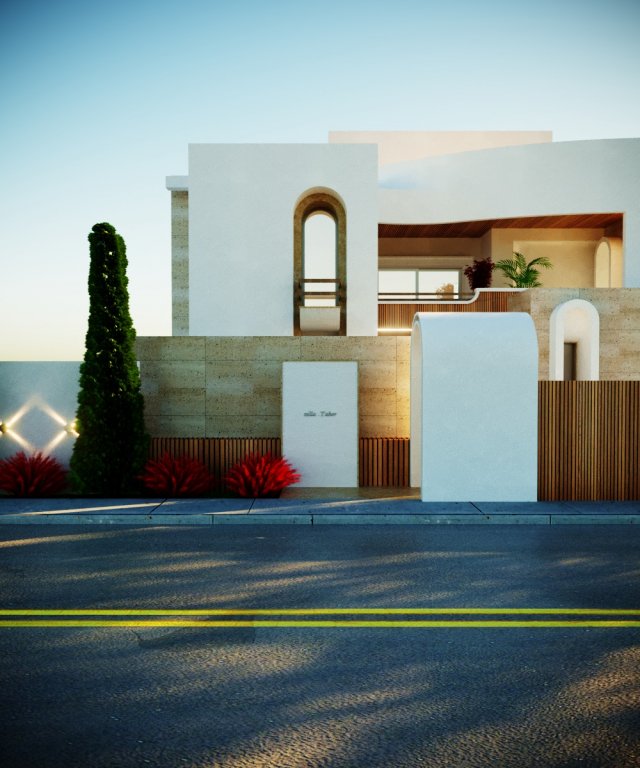 Modern villa model in modern Arabic style 3D Model in Buildings 3DExport