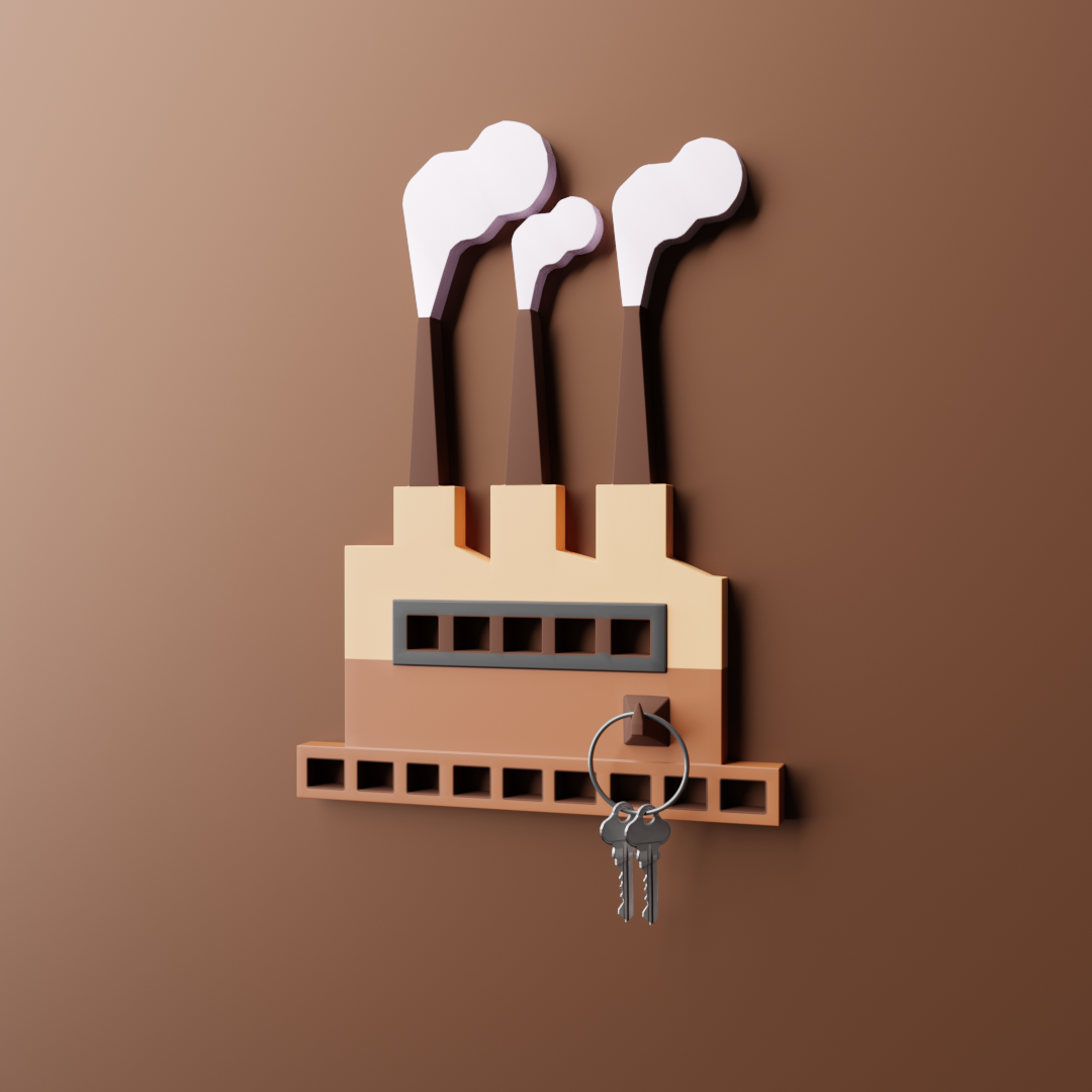 FACTORY KEY HOLDER Modèles d'impression 3D in Accessories 3DExport