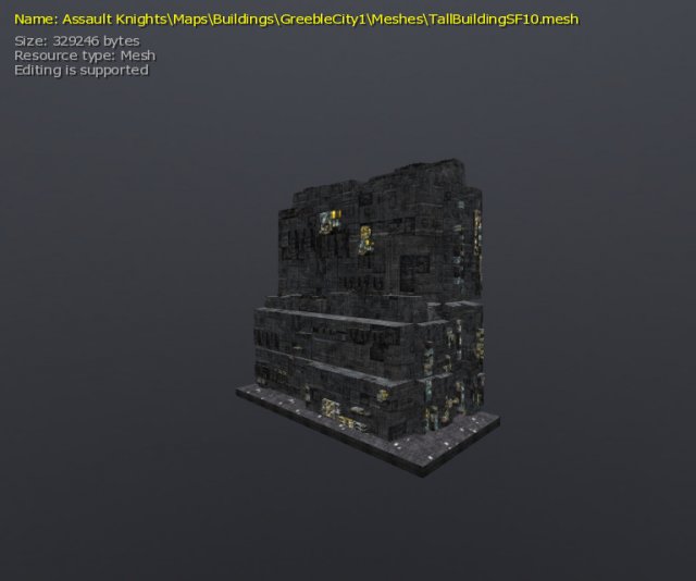3d greeble city buildings 3D Model in Buildings 3DExport