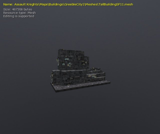 3d greeble city buildings 3D Model in Buildings 3DExport
