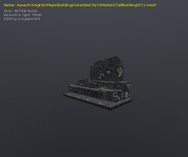 3d greeble city buildings 3D Model in Buildings 3DExport