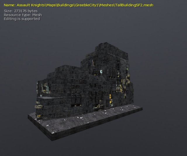 3d greeble city buildings 3D Model in Buildings 3DExport