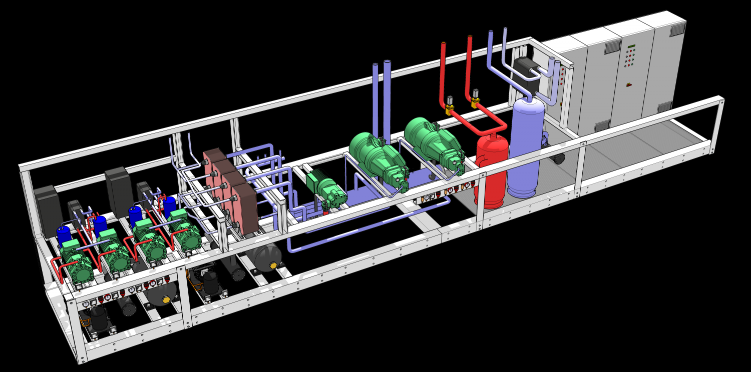 chiller 3D Model in Machines 3DExport