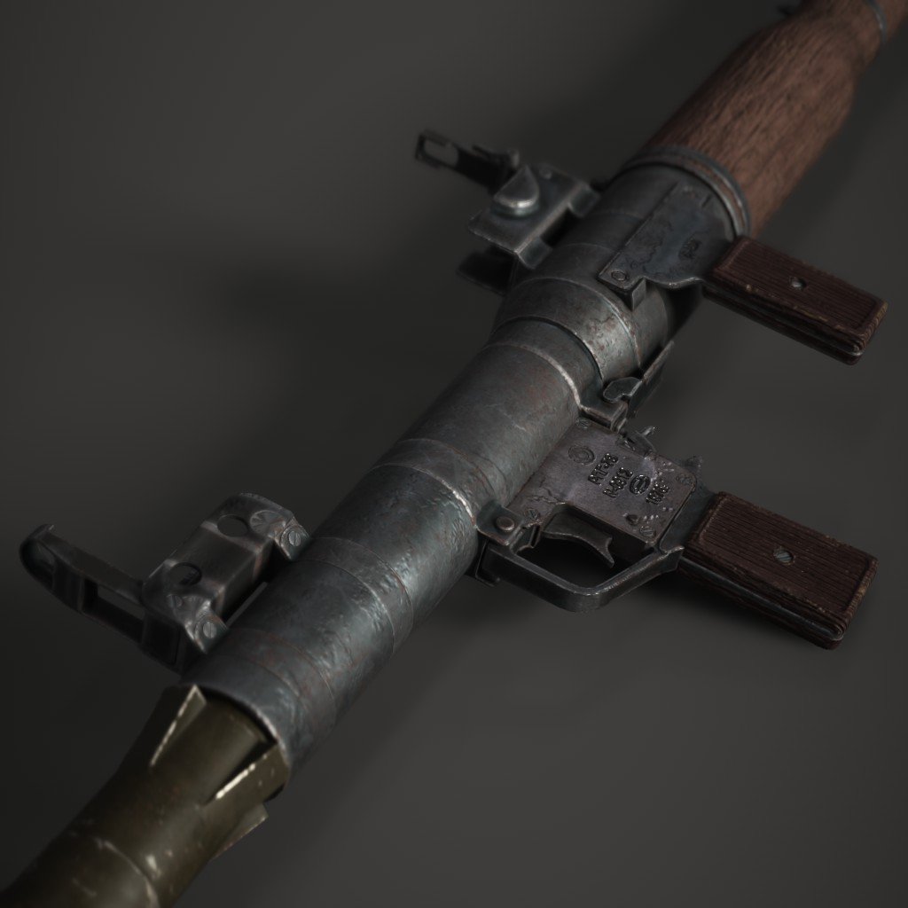 RPG 7 3D Model in Rocket Launchers 3DExport